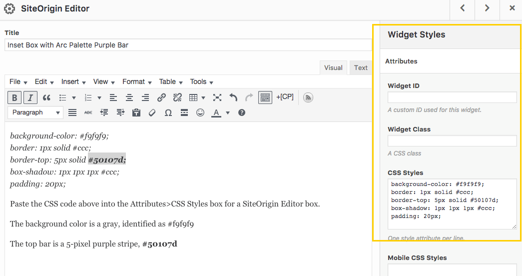Applying-css-styles-to-text-box | Special Needs Trust Program